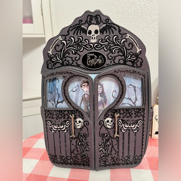 Loungefly | Bags | Custom Blinged Out Corpse Bride Mini Back Pack Nwt ...